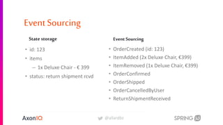 Event driven microservices with axon and spring boot-excitingly boring | PPT