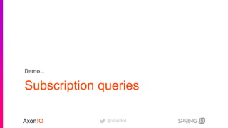 Event driven microservices with axon and spring boot-excitingly boring ...