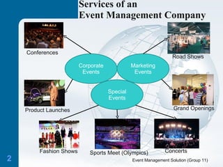 Event Management Solutions | PPT