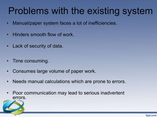 Event management system | PPT