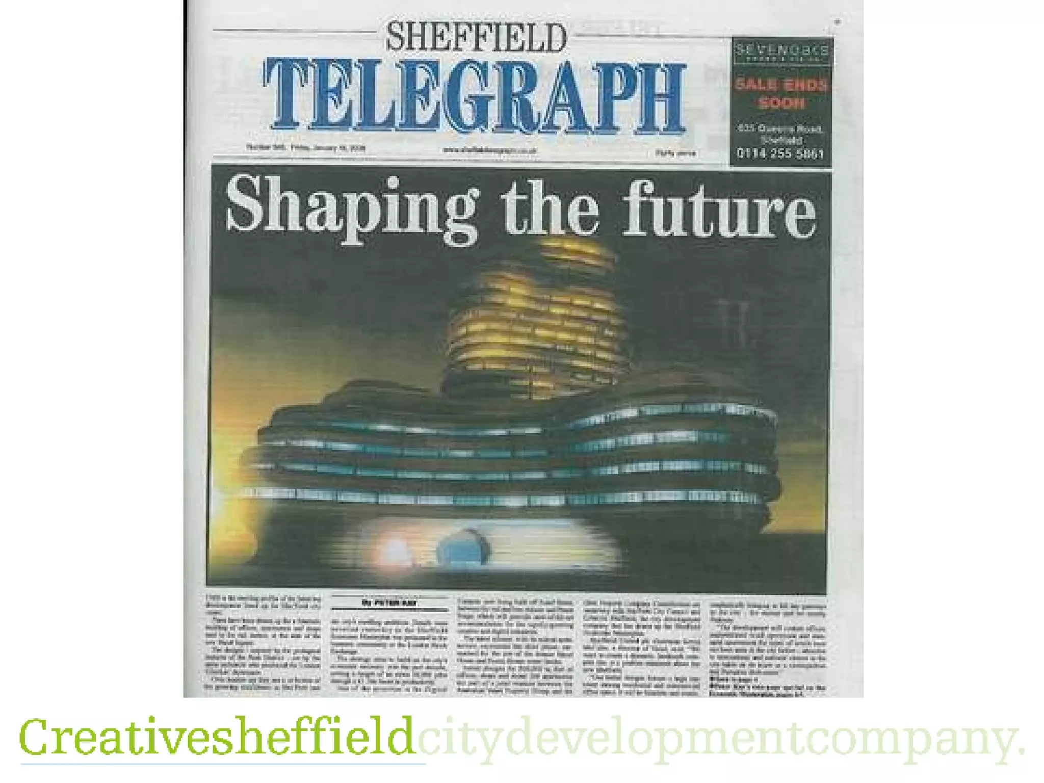 Sheffields Economic Masterplan | PPT