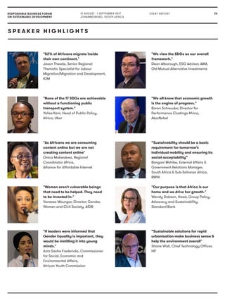 RBF Africa 2017 Event Report: Accelerating Inclusive Growth to Deliver ...