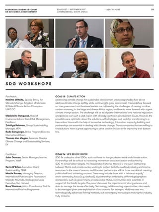 RBF Africa 2017 Event Report: Accelerating Inclusive Growth to Deliver ...