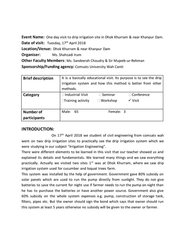 Drip Irrigation | PDF