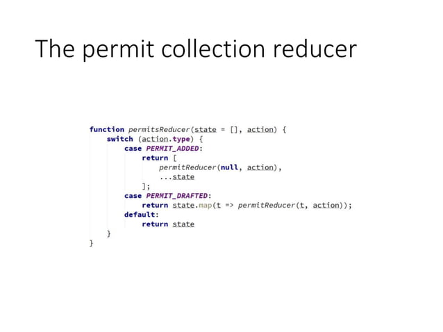 Event sourcing your React-Redux applications | PPT