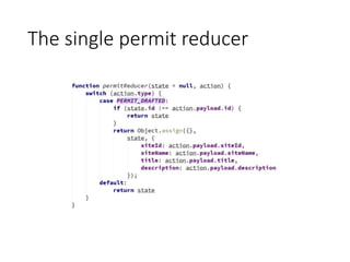 Event sourcing your React-Redux applications | PPT