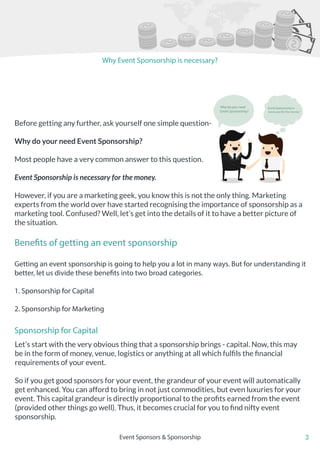 Event Sponsors and Sponsorship | PDF