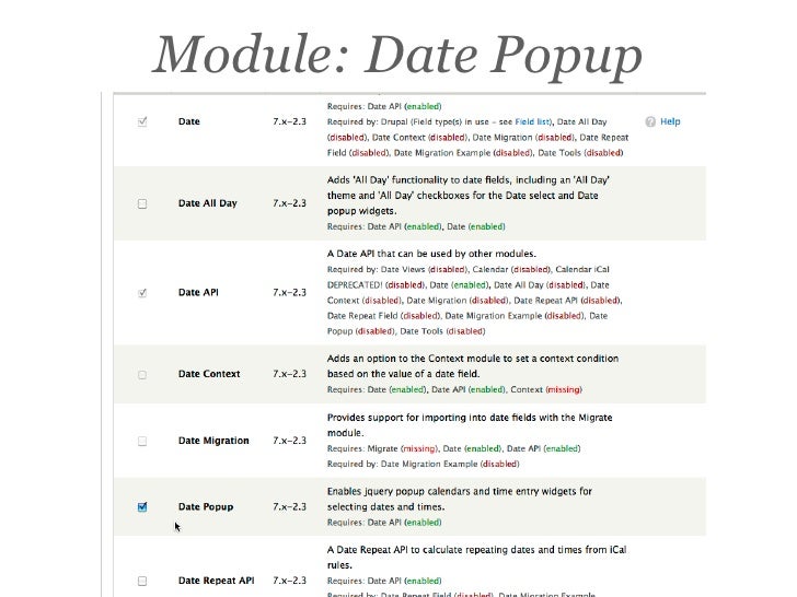 Build an Event Calendar in Drupal Build an Event Calendar in Drupal
