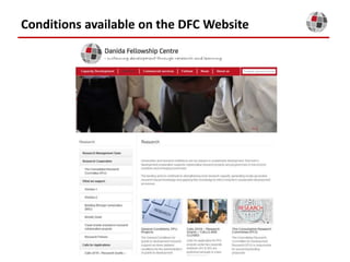 Introduction Meeting at Danida Fellowship Centre | PPTX