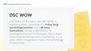 Kickstart Session: GDSC DEI | PPT