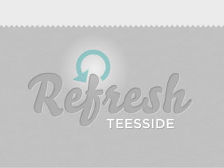 Refresh Teesside background slides | PPT
