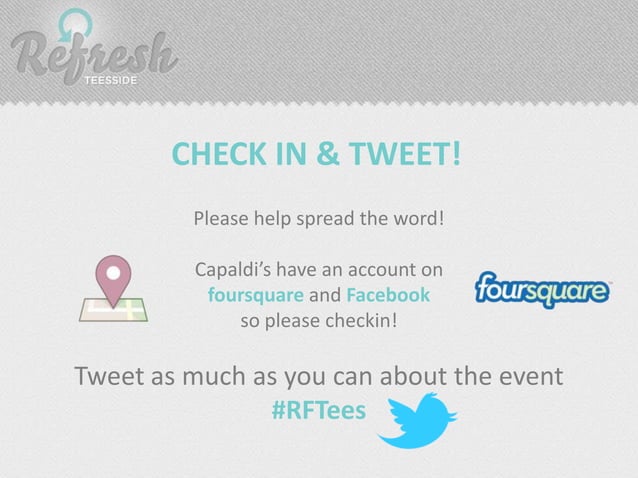 Refresh Teesside background slides | PPT