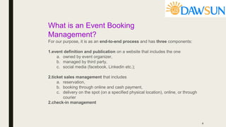 Event Booking Management | PPT