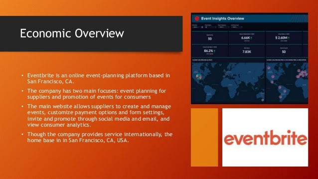 Eventbrite Economic Market Analysis | PPTX | Web Development | Internet