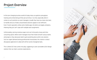 Case Study: Event Manager Mobile app | PDF