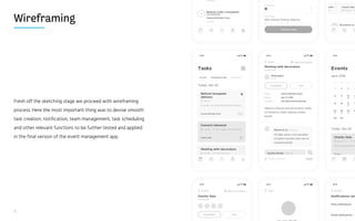Case Study: Event Manager Mobile app | PDF