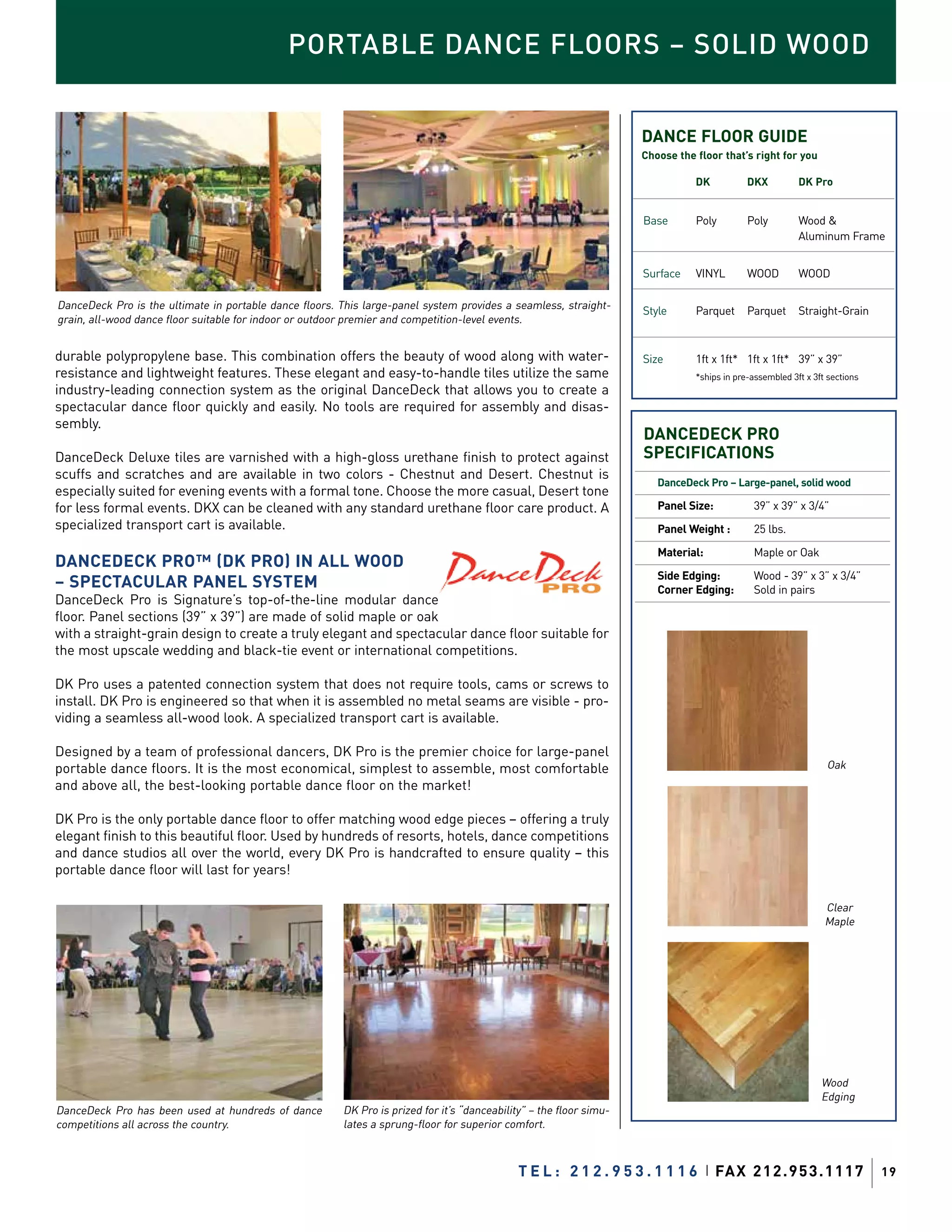 Event Deck Event Flooring Systems | PDF