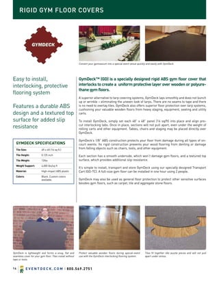 Event Deck Event Flooring Systems | PDF