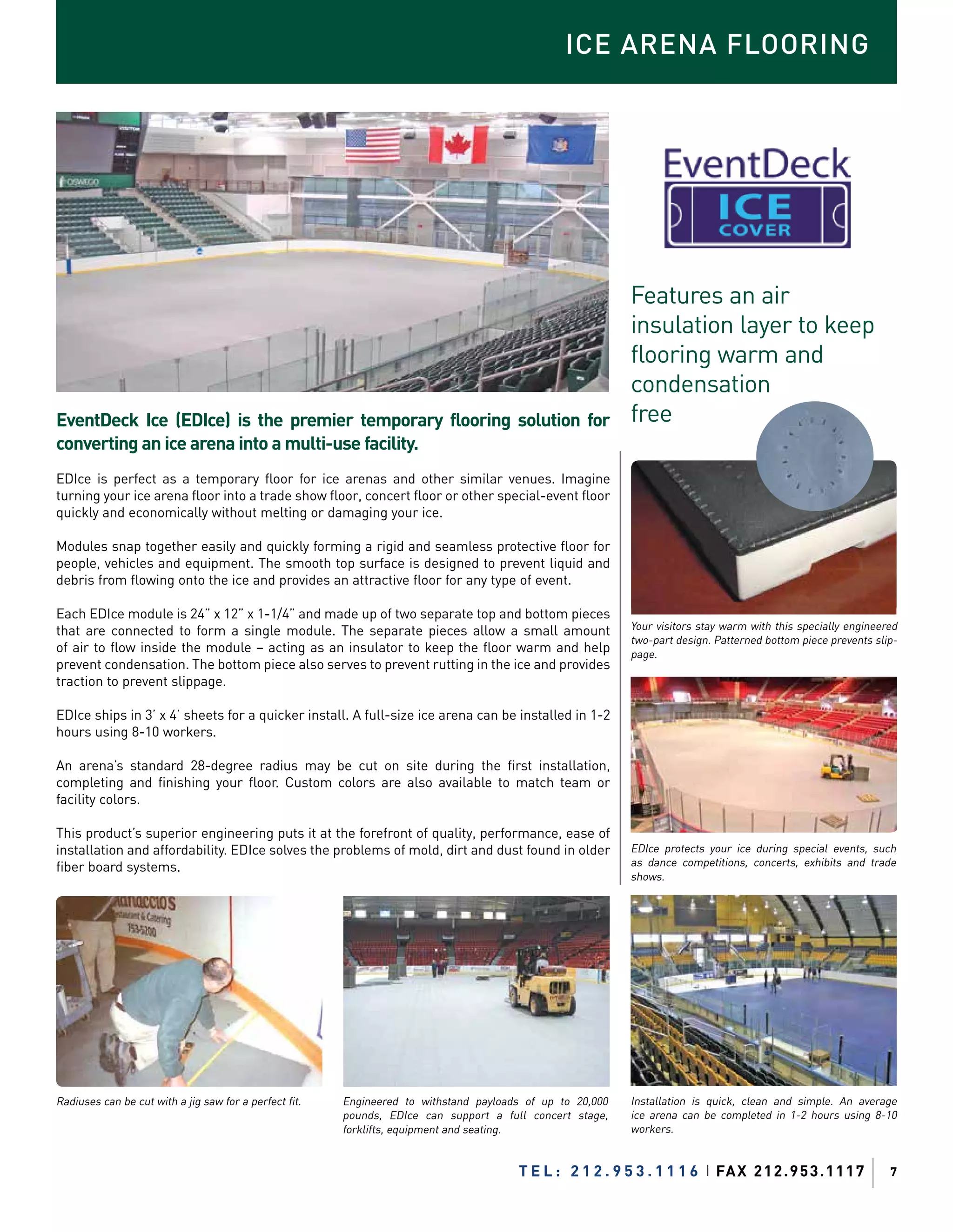 Event deck flooring systems brochure 2014 | PDF