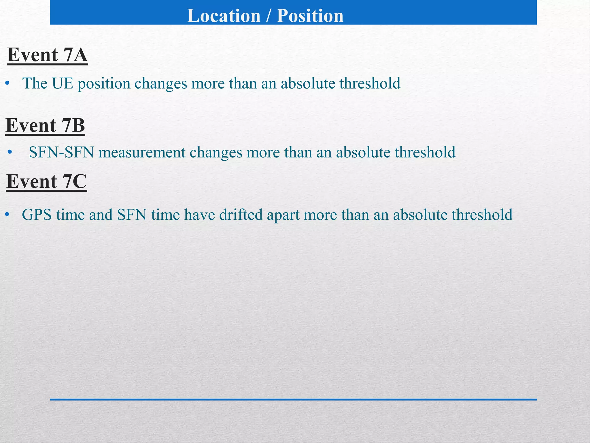WCDMA Based Events | PPTX