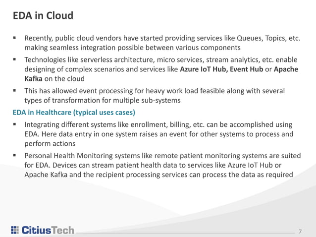 Introduction to Event Driven Architecture | PDF