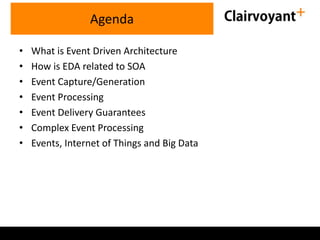 Event Driven Architectures - Phoenix Java Users Group 2013 | PPT