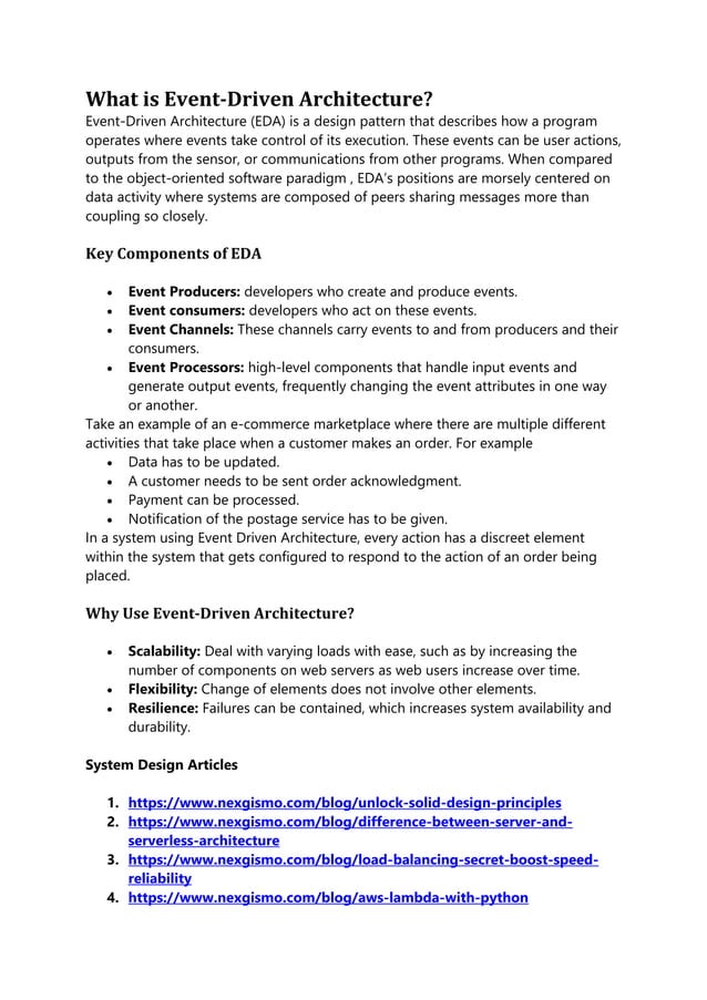 Explore Event Driven Archtecture using PHP | PDF