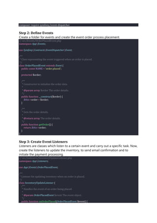 Explore Event Driven Archtecture using PHP | PDF