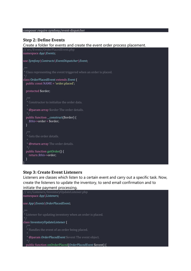 Explore Event Driven Archtecture using PHP | PDF