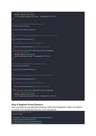 Explore Event Driven Archtecture using PHP | PDF