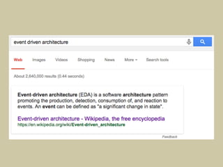Event driven infrastructure | PPT