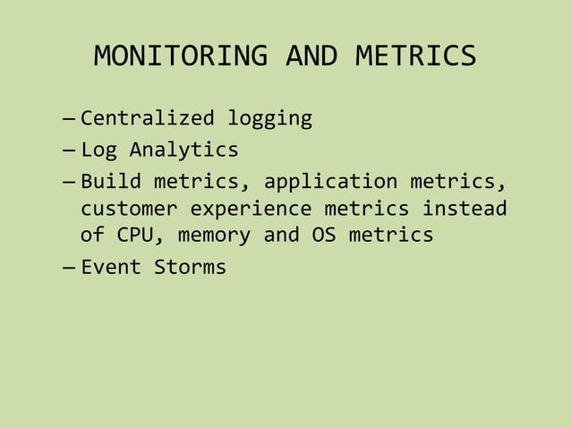 Event driven infrastructure | PPT
