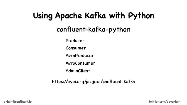 Event-Driven Microservices with Python and Apache Kafka® | PPT