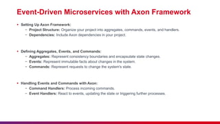 Event Driven Microservices Presentation. | PPT