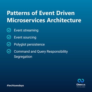 Event Driven Microservices Architecture_ Supporting Growing Performance Need | PDF