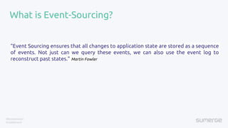 Event driven Microservices Webinar | PPT