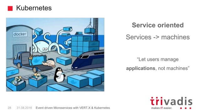Event driven microservices with vertx and kubernetes | PPT