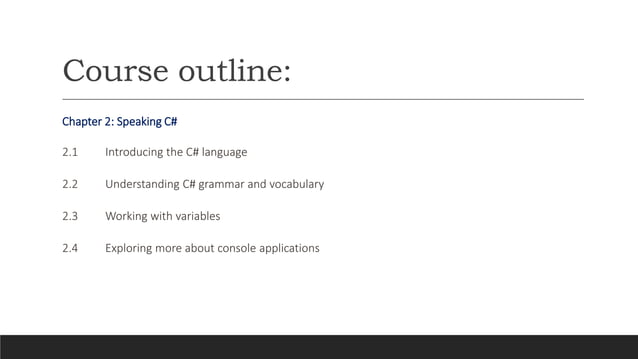 Event Driven Programming Course Outline.pptx | Web Development | Internet