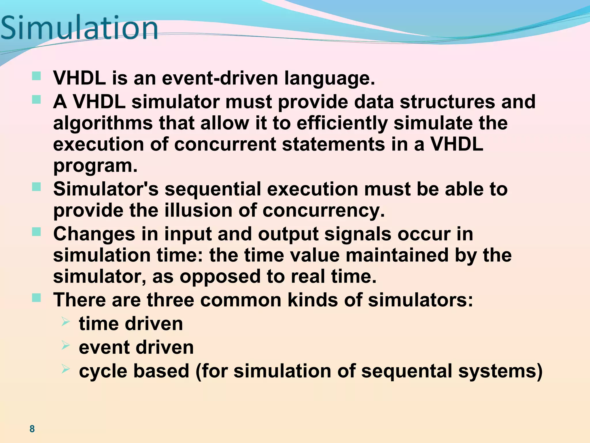 Event driven simulator | PPT