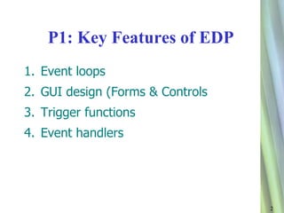 Event driven theory | PPTX
