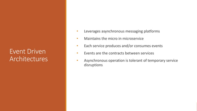Event Driven Architectures with Apache Kafka | PPTX