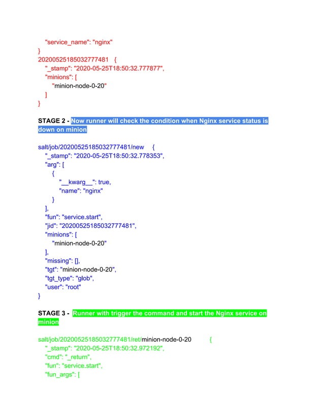 Event driven architecture with SaltStack | PDF