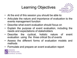 Event Evaluation | PDF