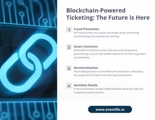 Redefining Event Management with Web3 - eventflo | PPT