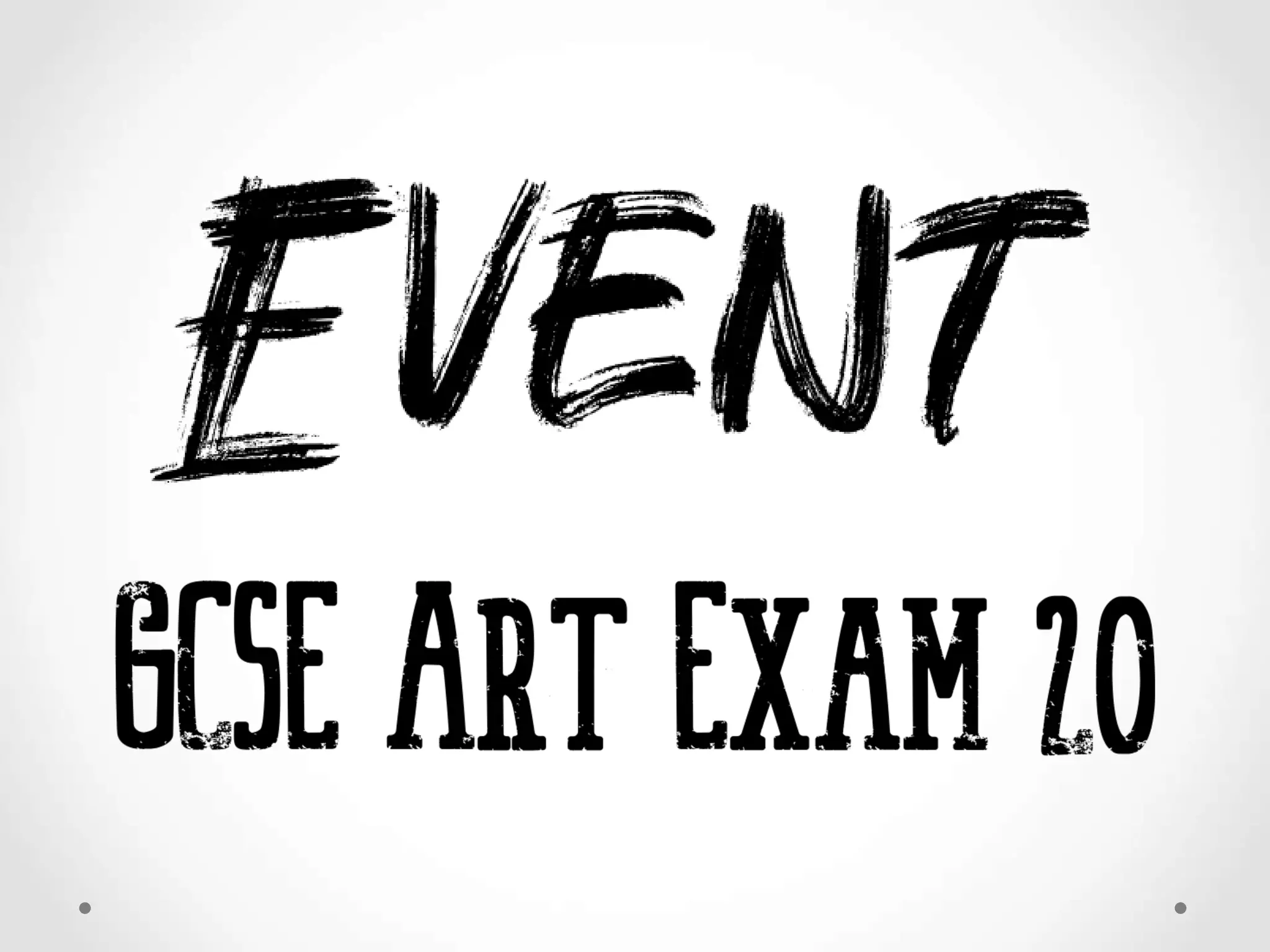 Event gcse exam 2020 | PPTX