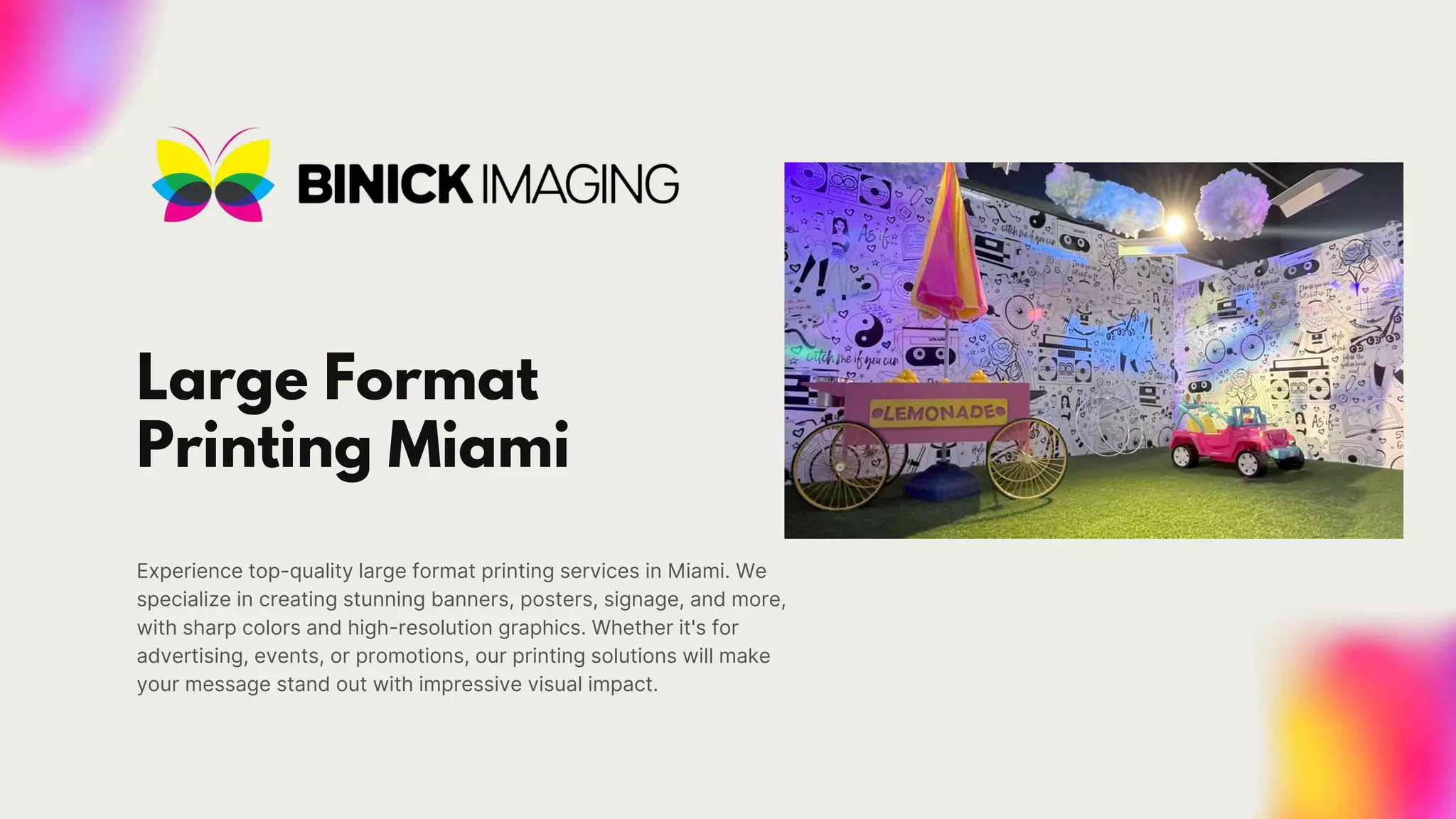 Event Graphics Printing in Miami Beach - Binick Imaging.pptx