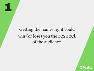 Event Hacks: 7 beginner tips for emcee scripts | PDF