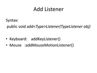 Event handling | PPTX
