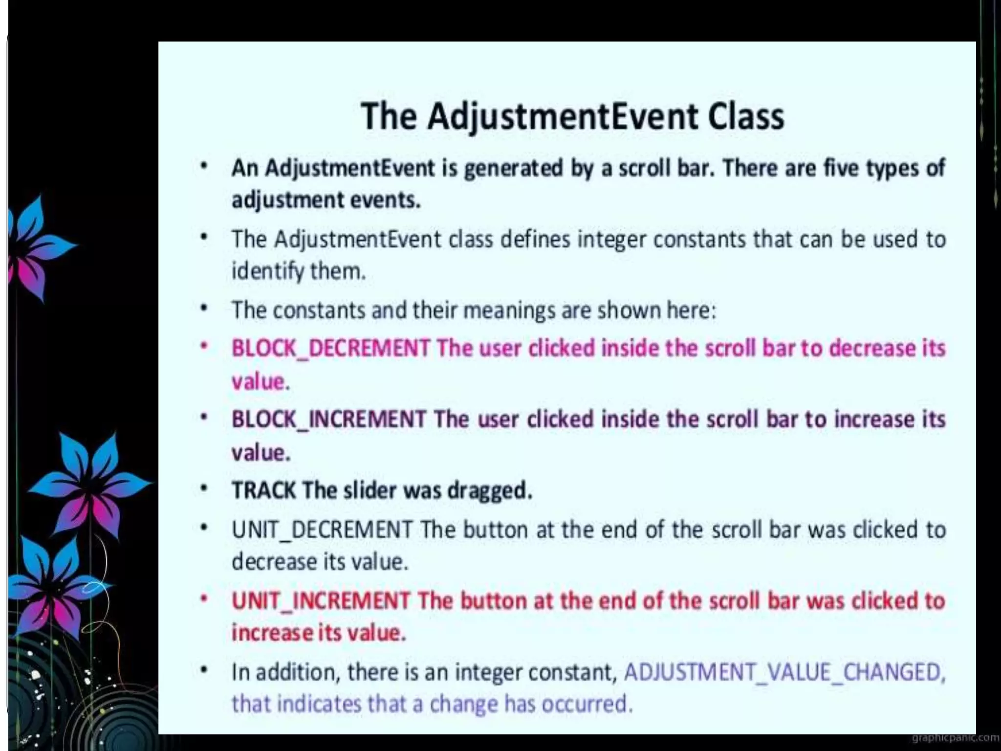 Event handling in Java(part 2) | PPTX