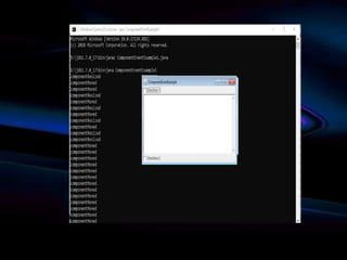 Event handling in Java(part 2) | PPTX
